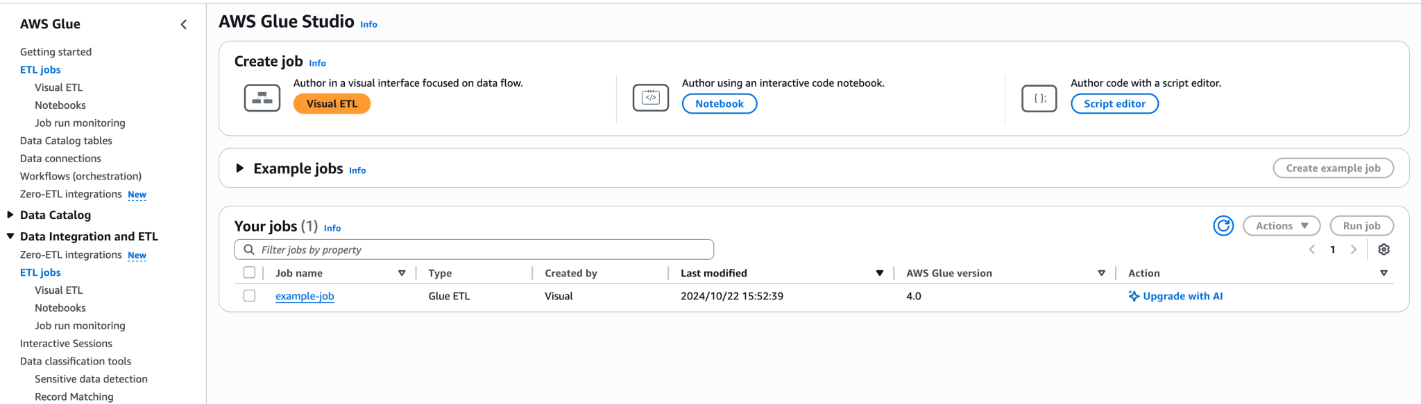 AWS Glue Sparkジョブのバージョン管理について - Securify｜国産のASM×脆弱性診断を簡単に